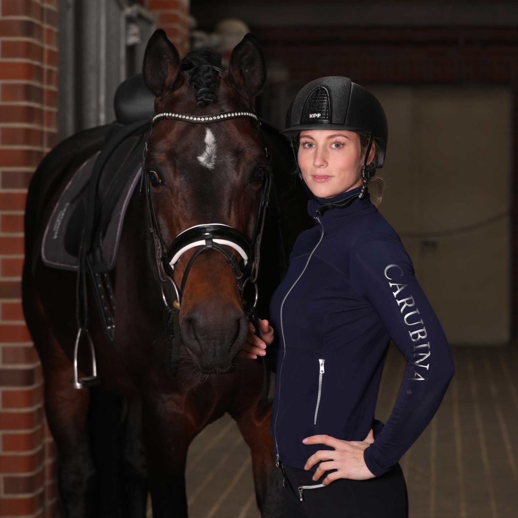CAPORTO Funktionsjacke - Sportliche Zipjacke mit hohem Stehkragen